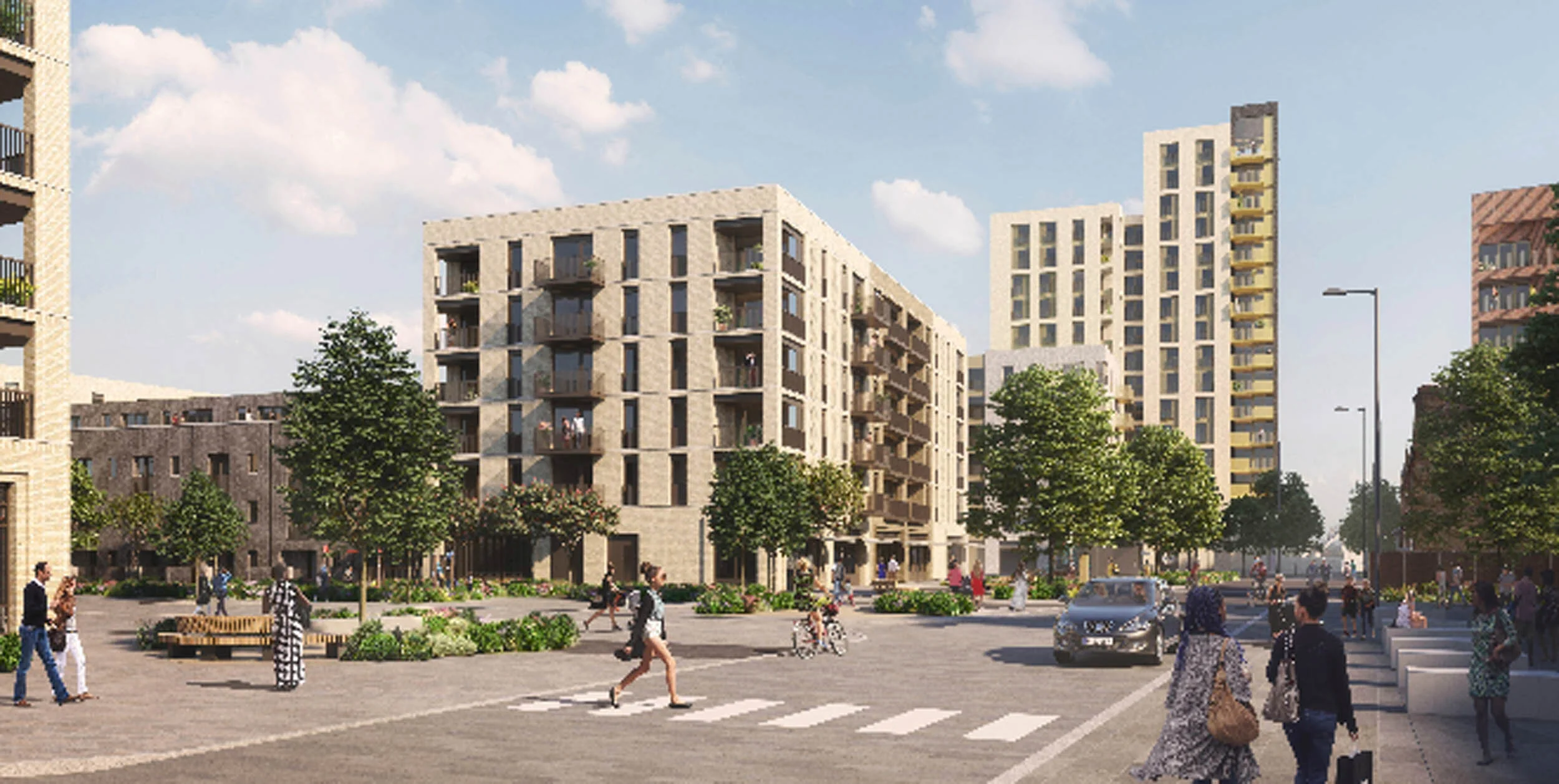 Alma Estate Regeneration — Exterior Architecture