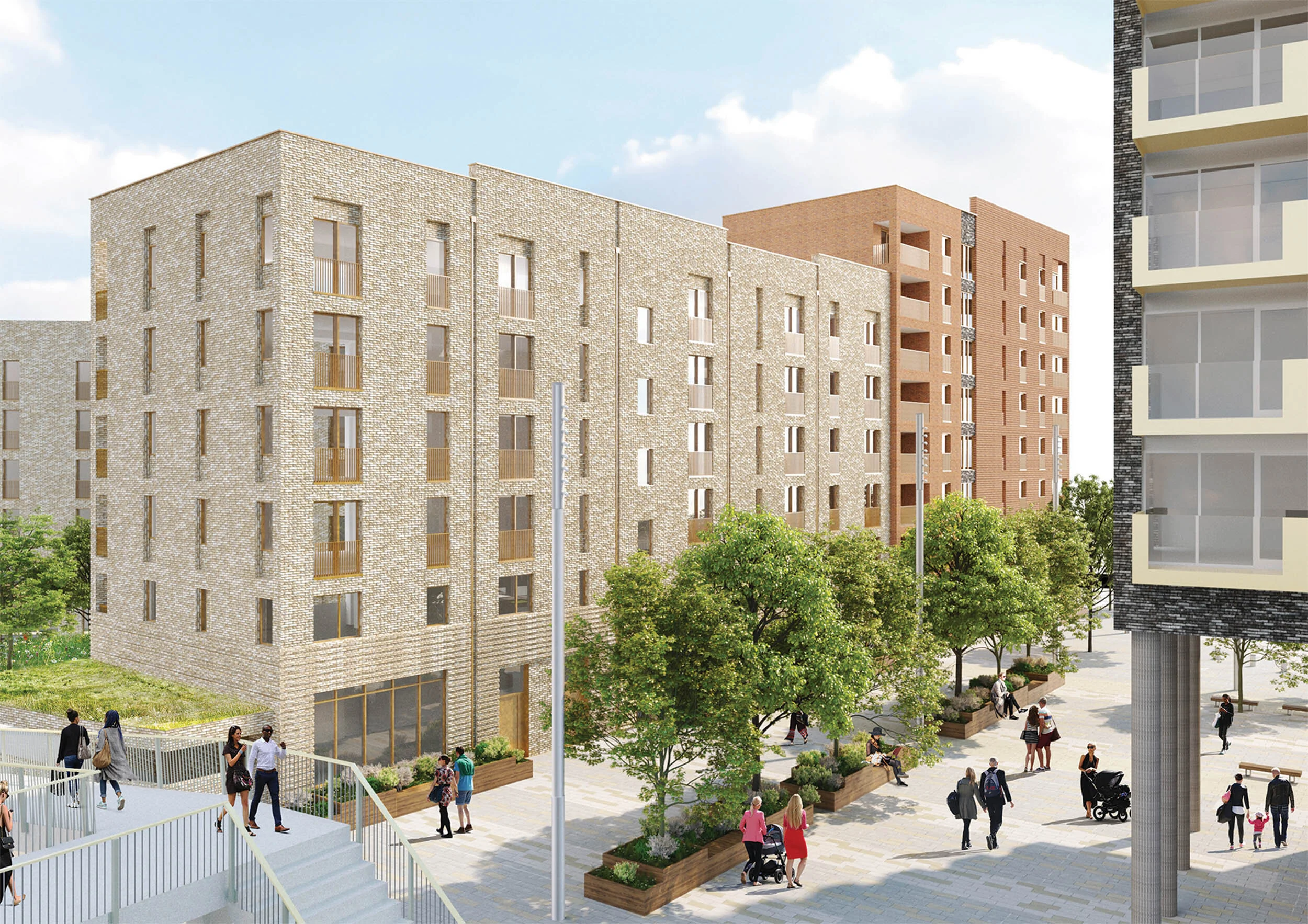 Alma Estate Regeneration — Exterior Architecture