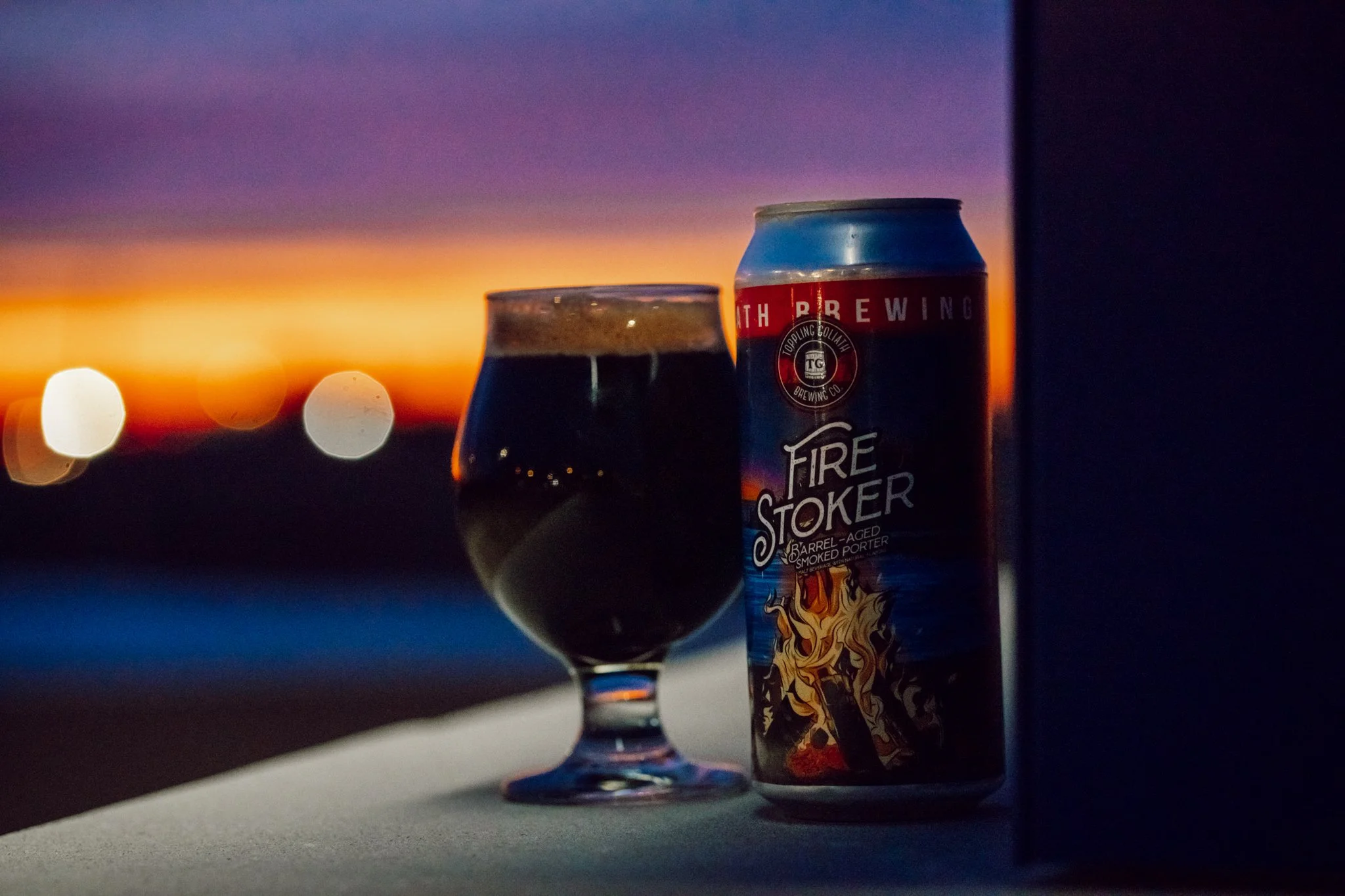 Fire Stoker Barrel-Aged Smoked Porter — Toppling Goliath Brewing Co.