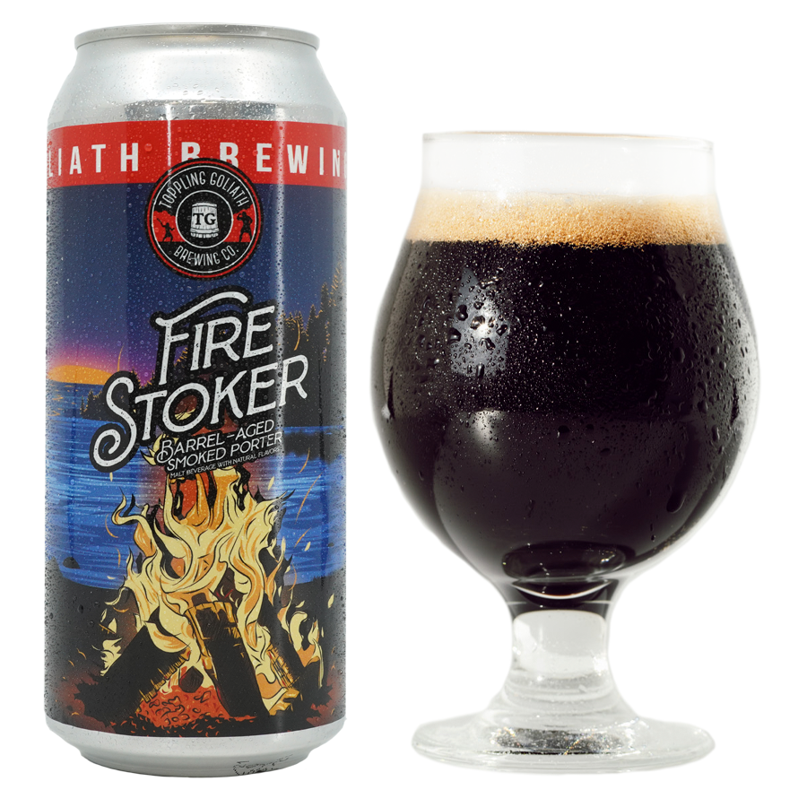 Fire Stoker Barrel-Aged Smoked Porter — Toppling Goliath Brewing Co.