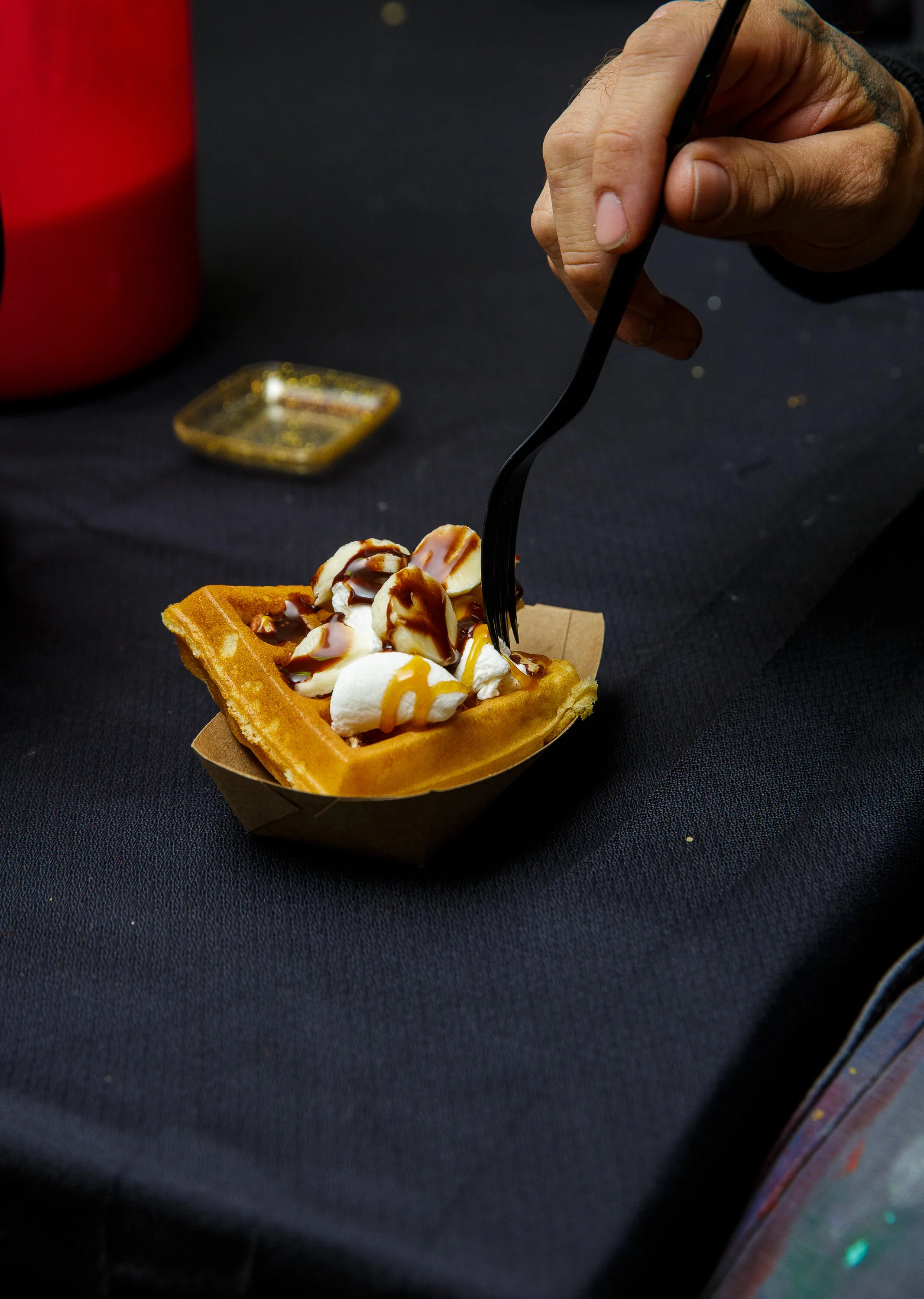 On-Site Waffle Bar Catering