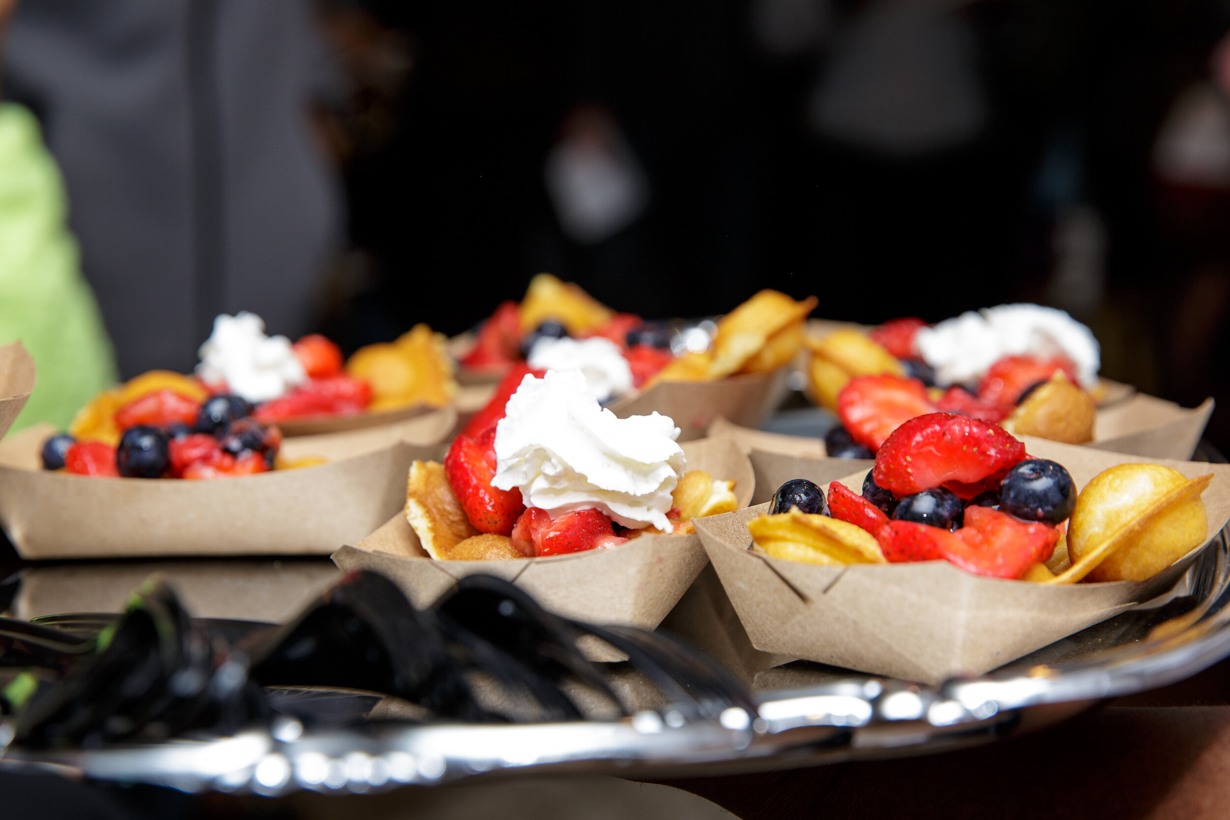 On-Site Waffle Bar Catering