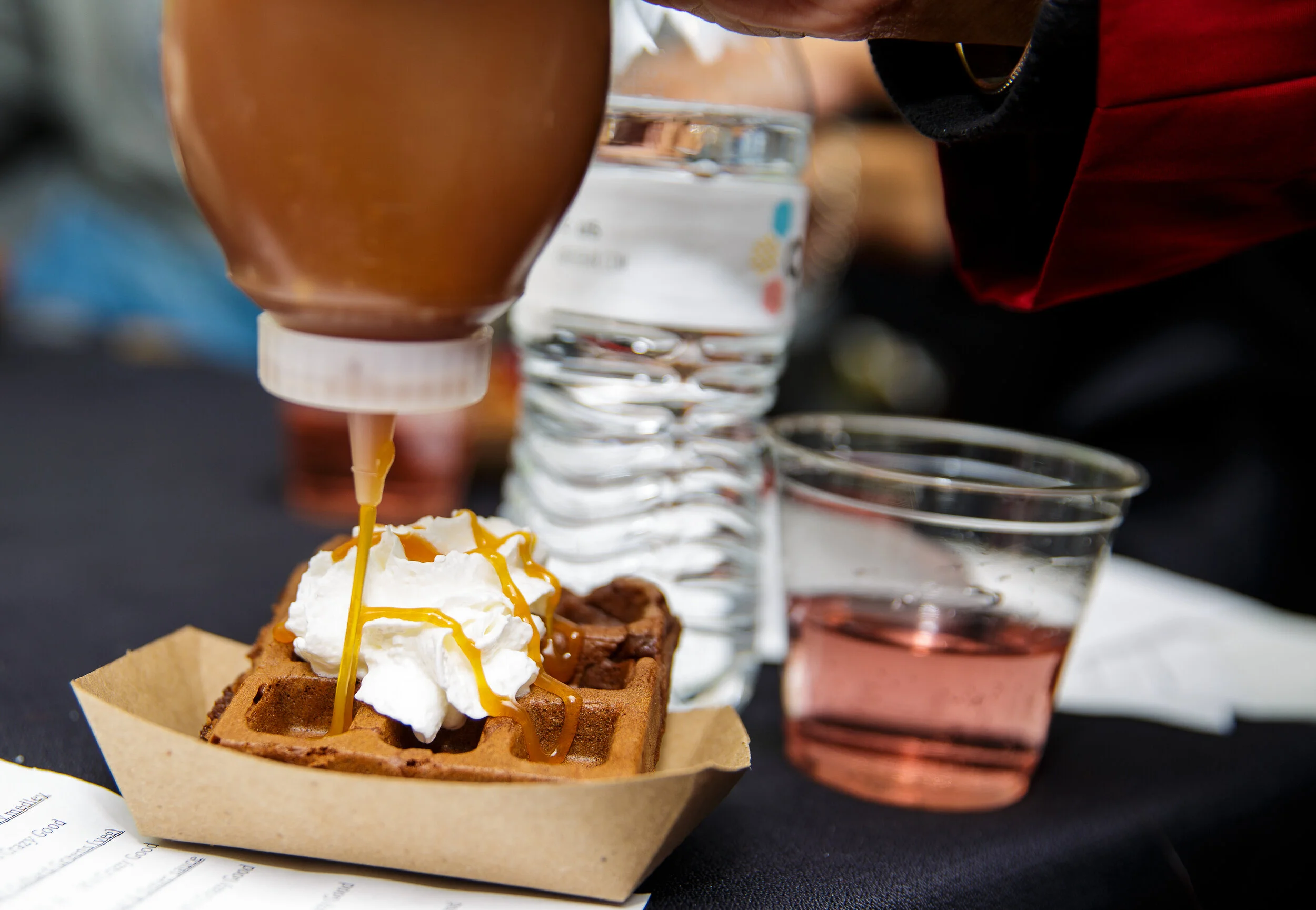 On-Site Waffle Bar Catering