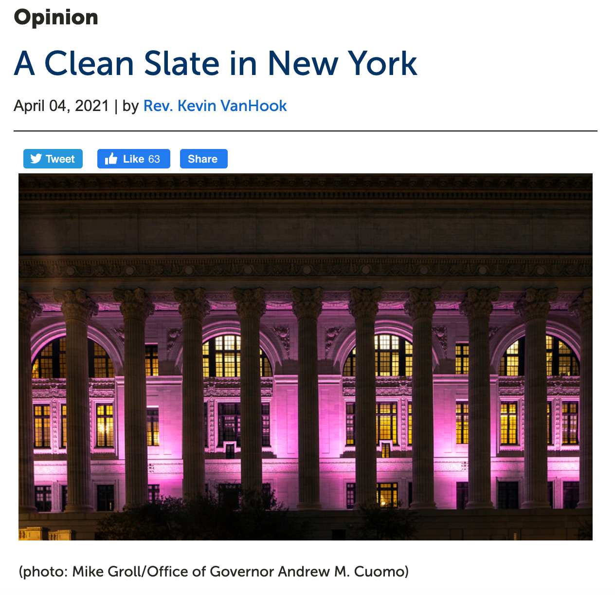 In the News — Clean Slate NY