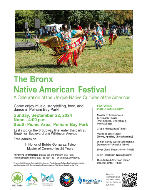 Bronx Native American Festival — Friends of Pelham Bay Park