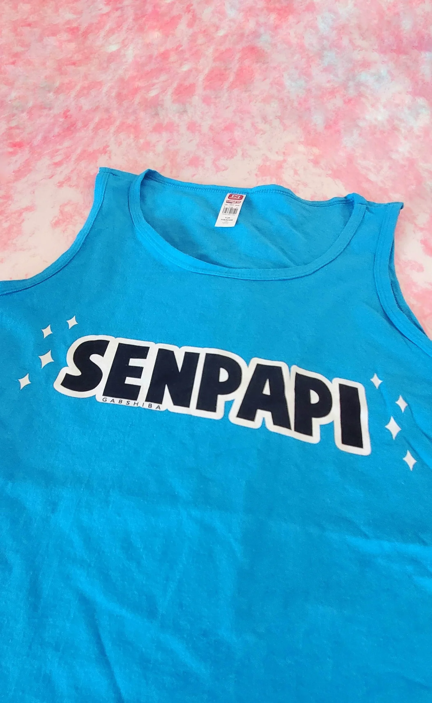 BARA AHEGAO TANK TOP - GAB SHIBA SIGNATURE — GAB SHIBA
