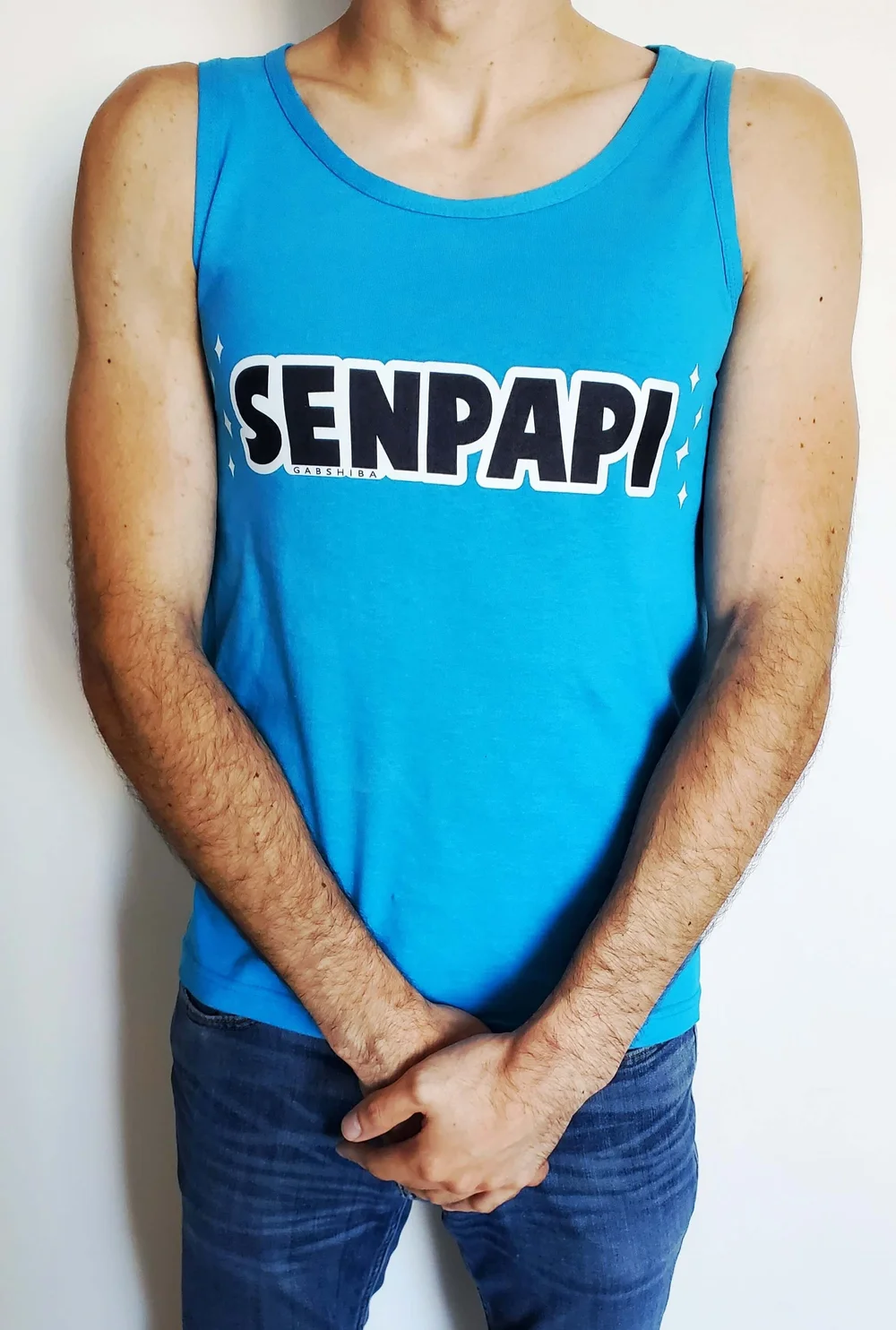 BARA AHEGAO TANK TOP - GAB SHIBA SIGNATURE — GAB SHIBA