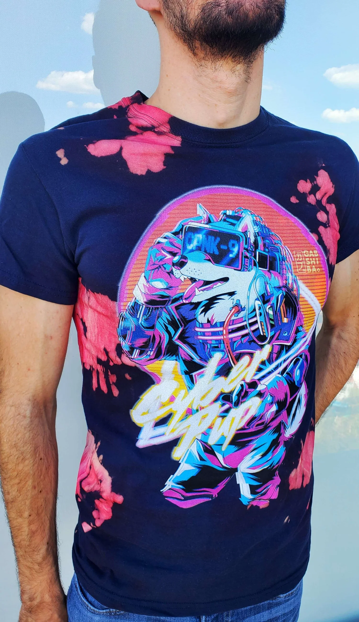 BARA AHEGAO TANK TOP - GAB SHIBA SIGNATURE — GAB SHIBA