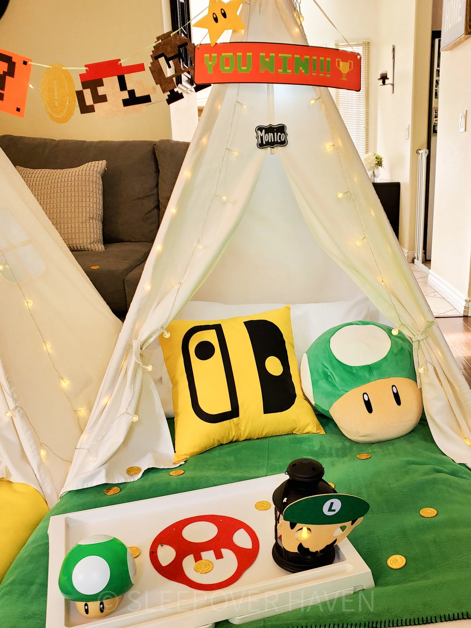 Mario Bros — Sleepover Haven