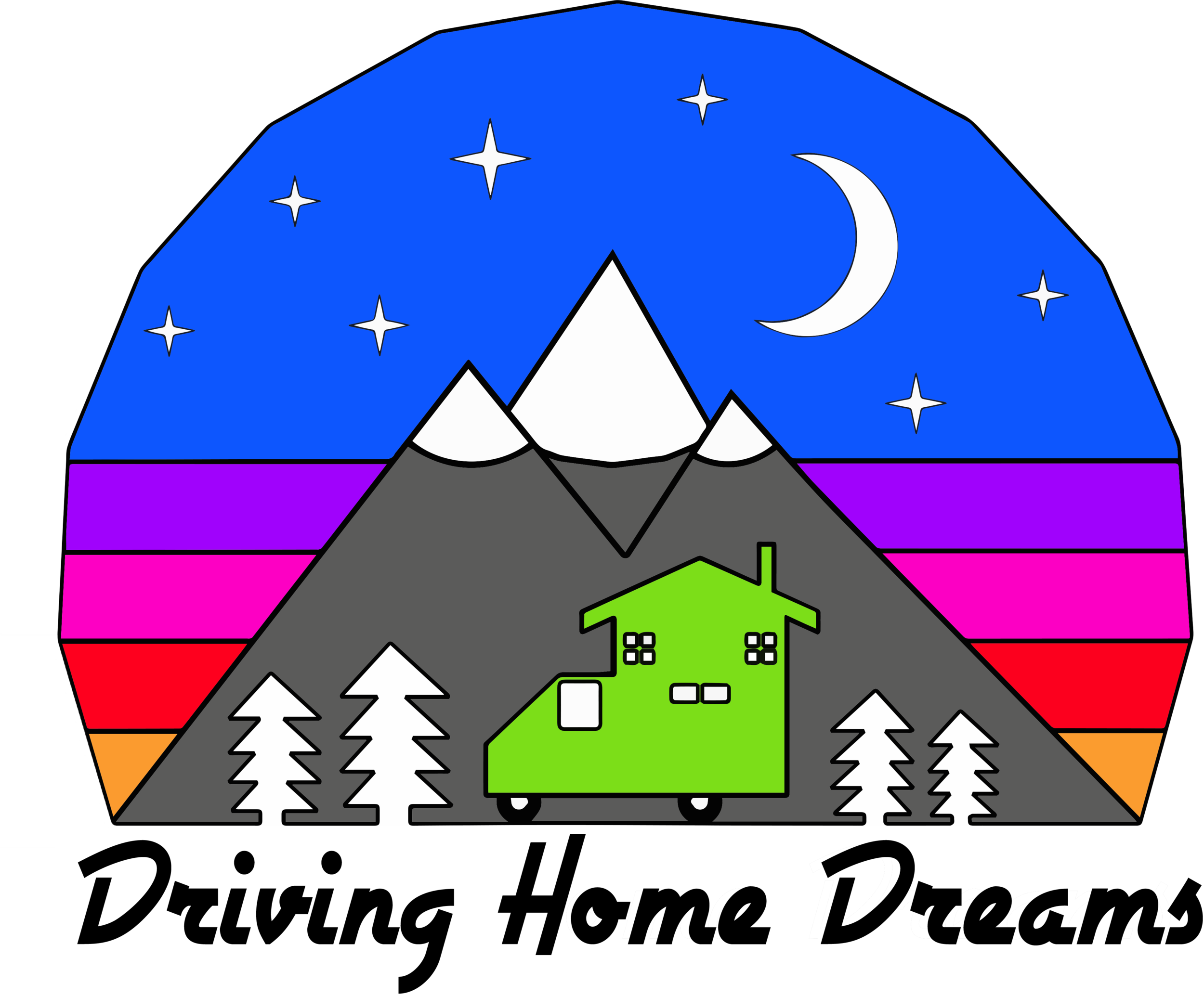 Driving Home Clipart