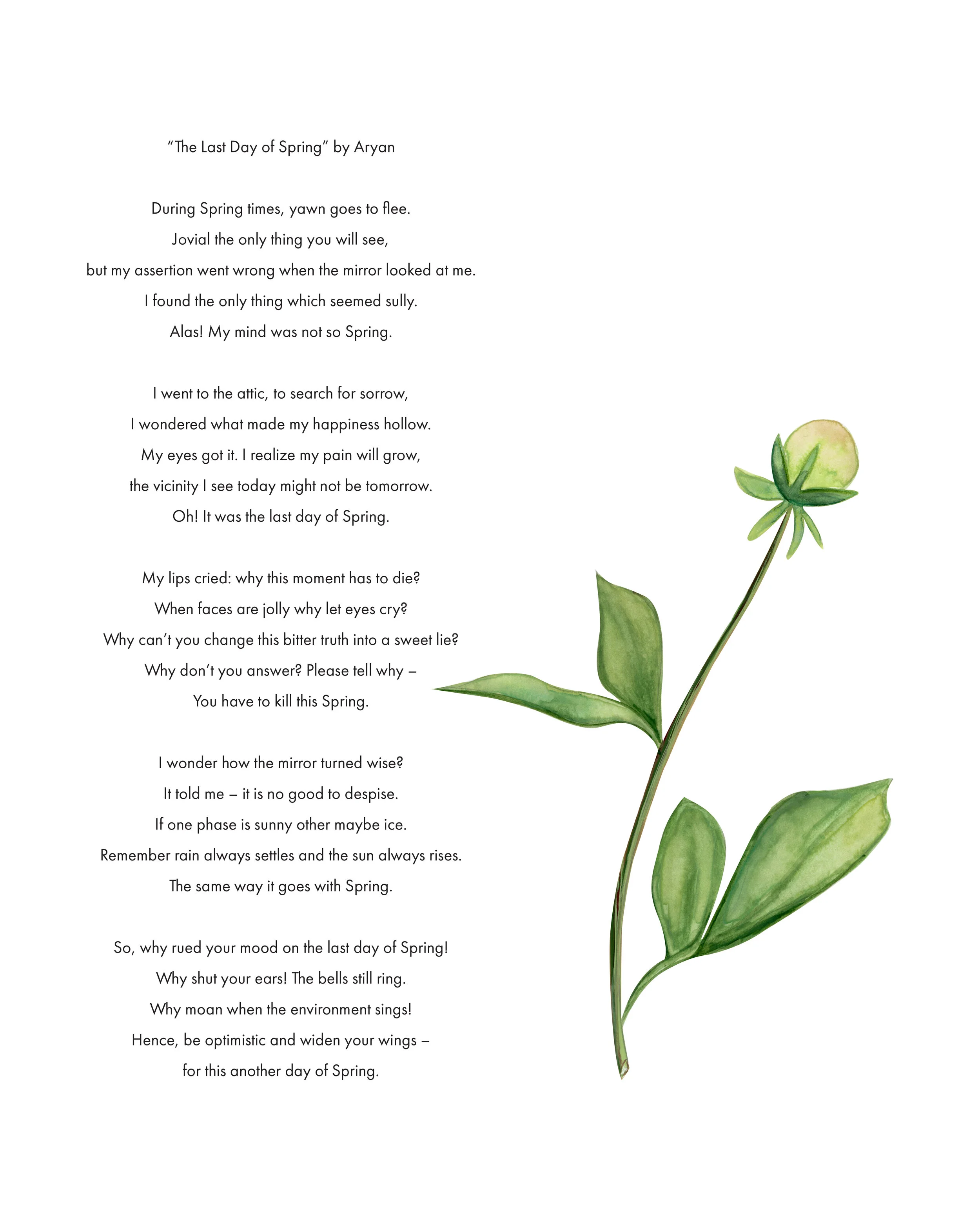Spring Illustrated Poems — Kids' Poetry Club