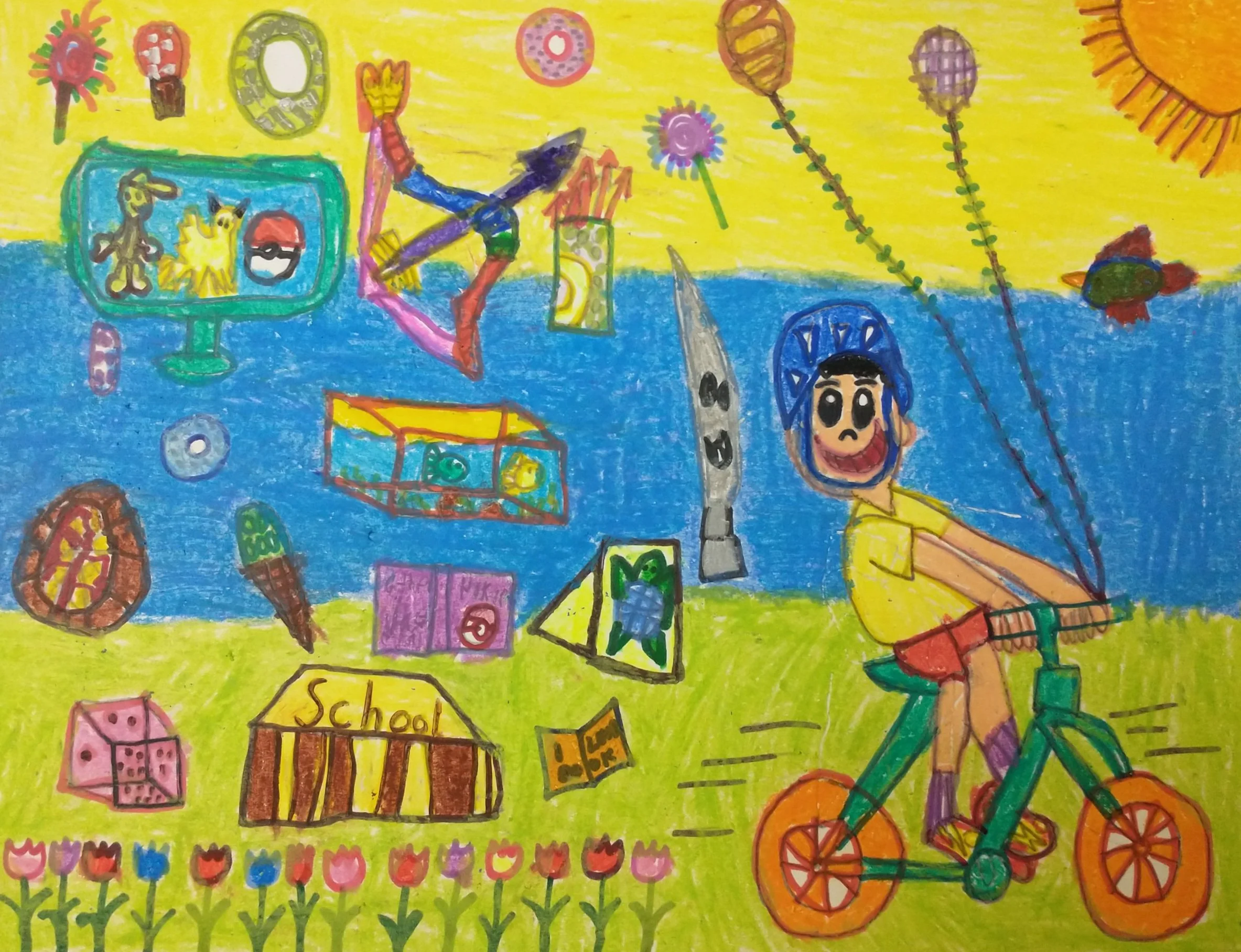 My Favorite Things Select Art — Kids' Poetry Club