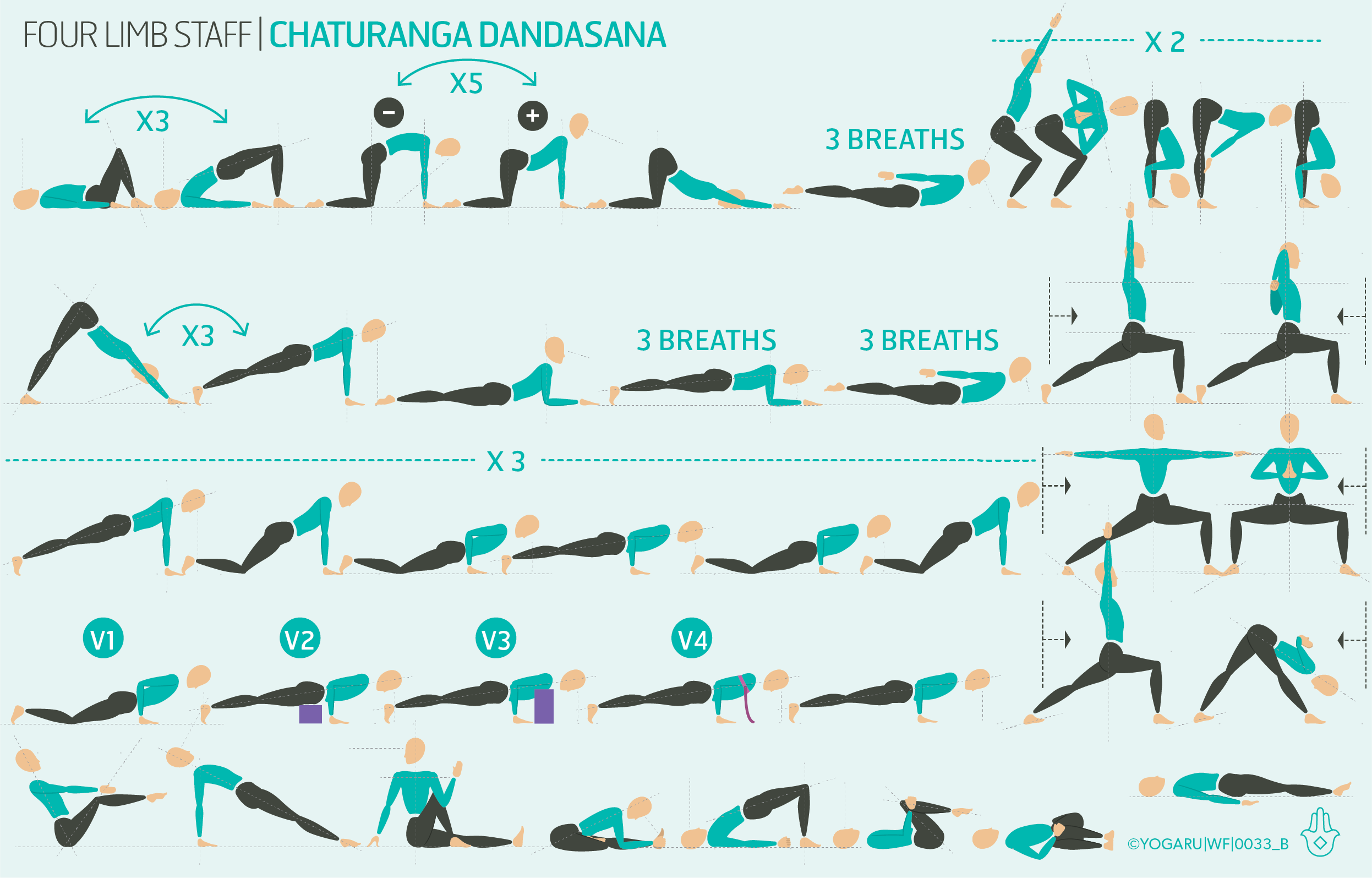Chaturanga To Upward Dog