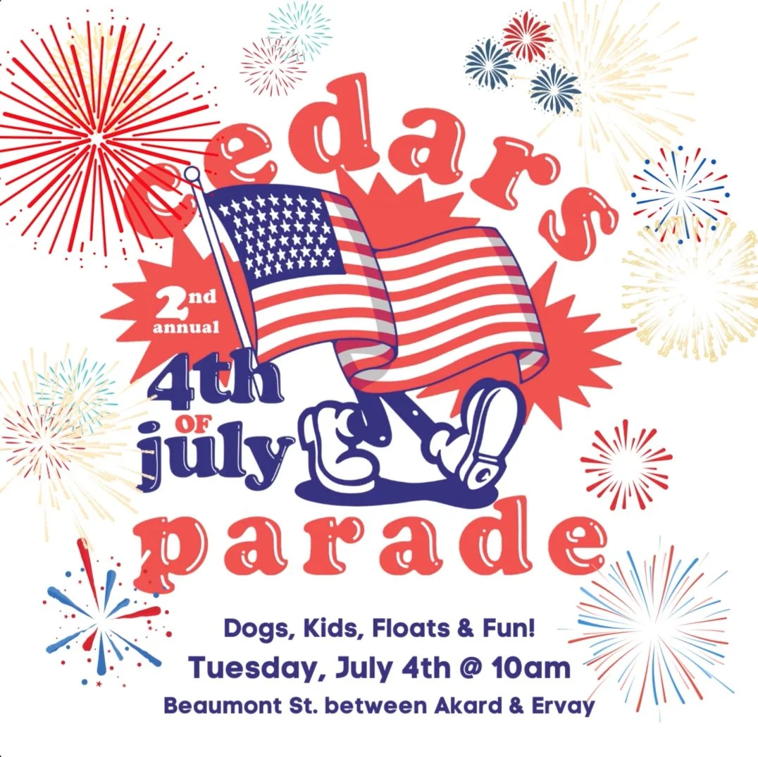 Cedars funky fourth parade — CEDARS NEIGHBORHOOD ASSOCIATION