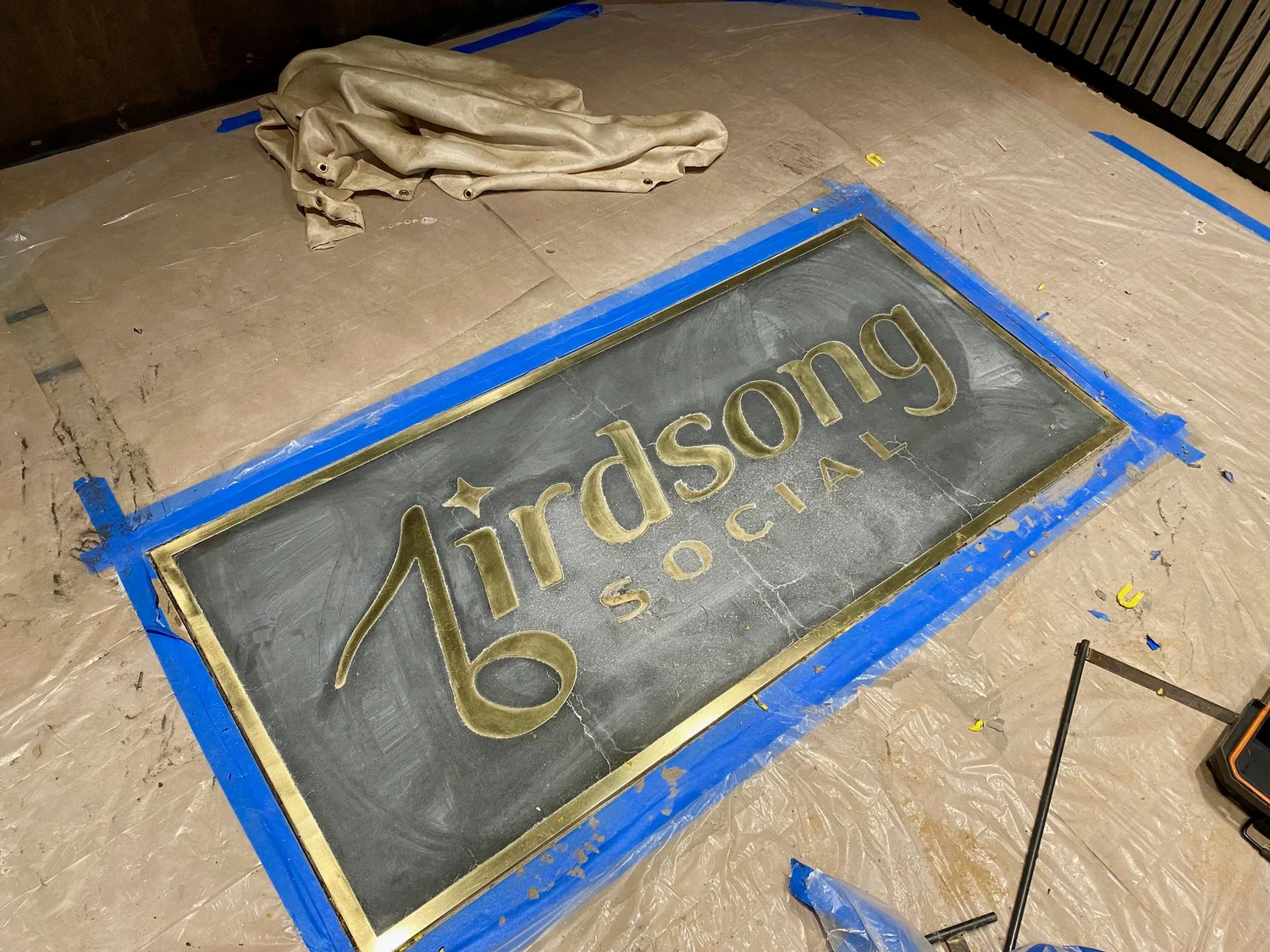 Metal Floor Inlay — Bates Welding & Fabrication