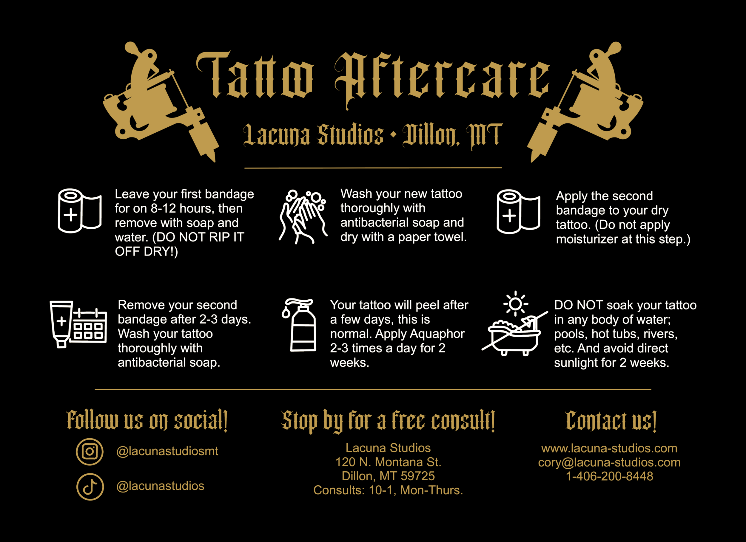 Aftercare — Lacuna Studios