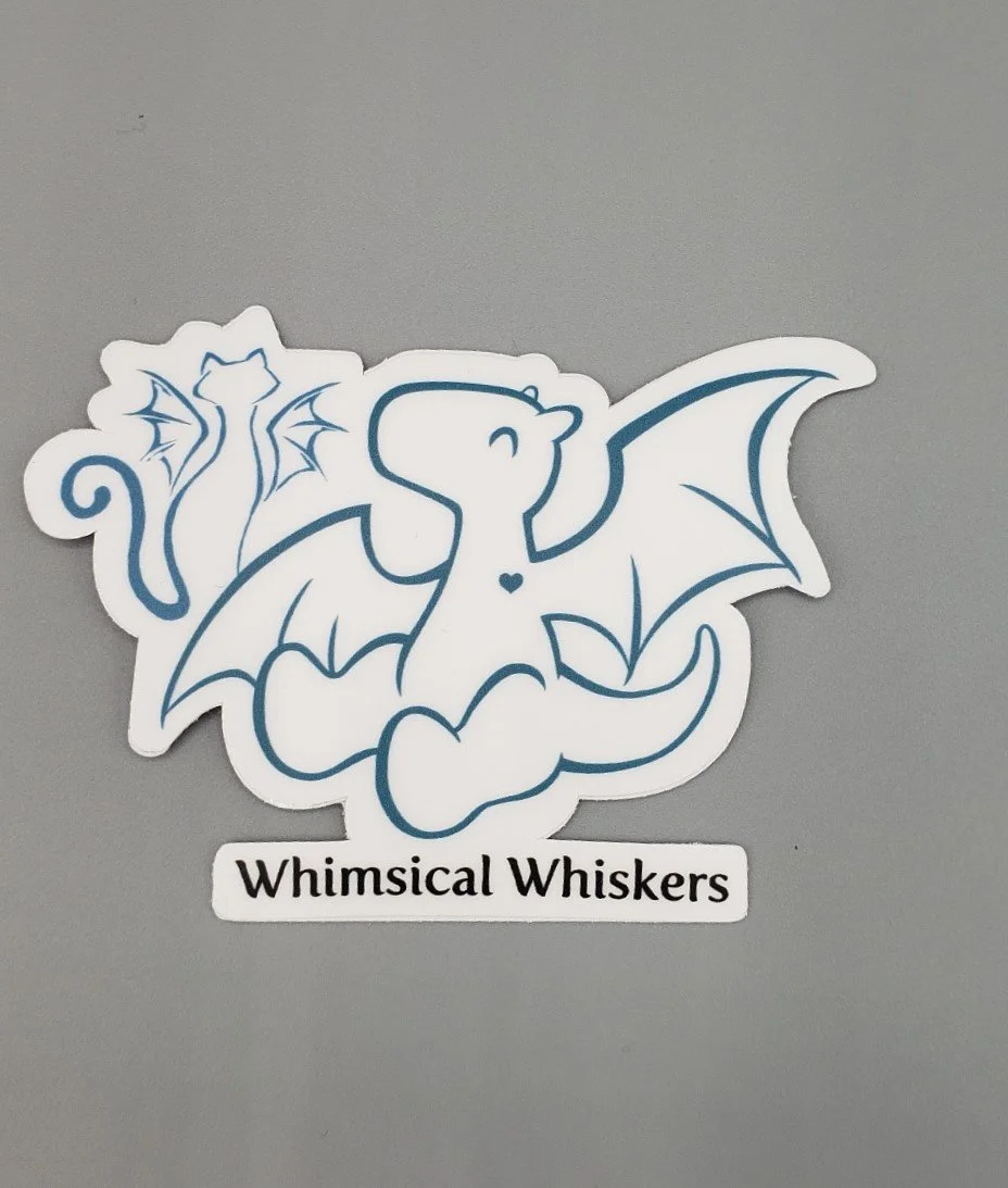 Stickers & Pins — Whimsical Whiskers