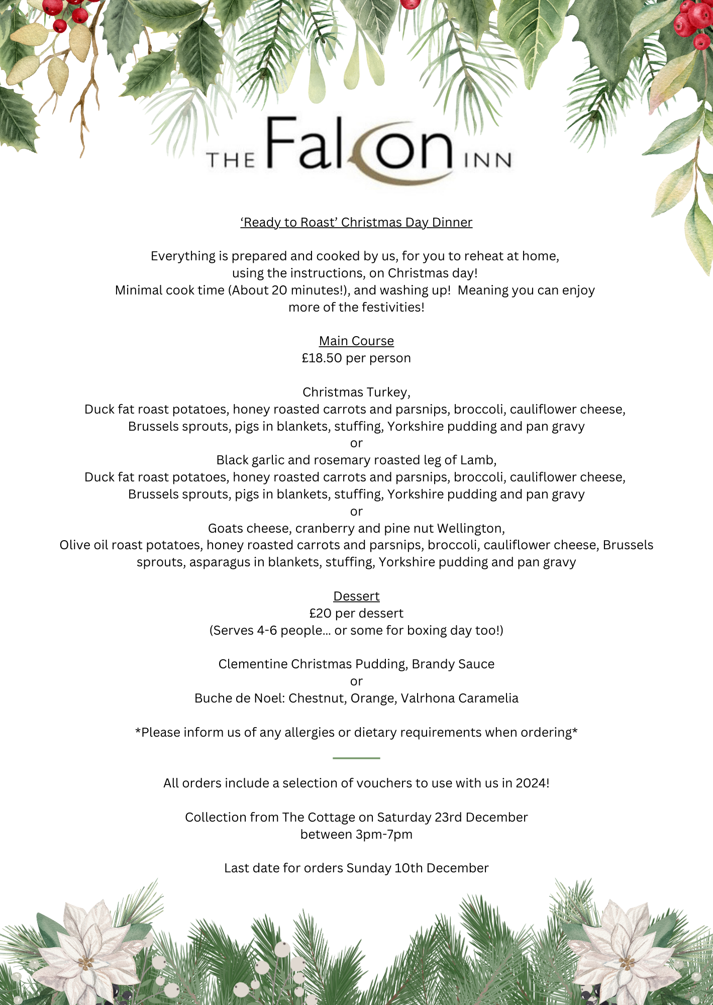 Online Shop — The Falcon Inn