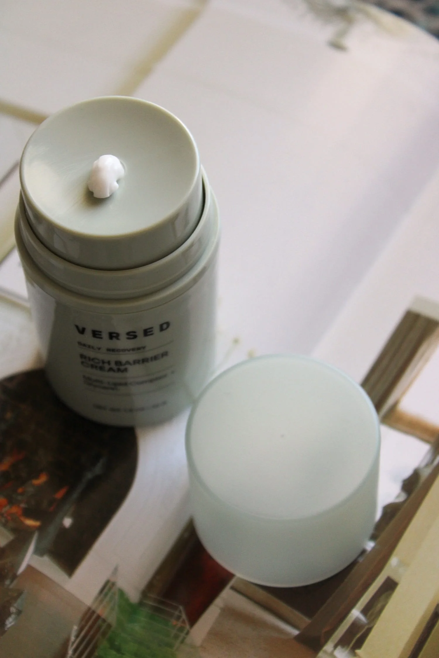 Versed rich barrier cream review — Blooming Magnolias Blog