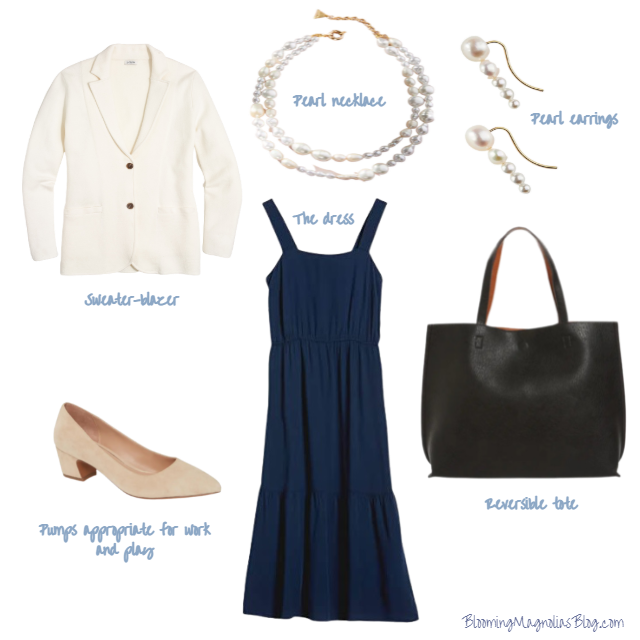One dress, three outfits — Blooming Magnolias Blog