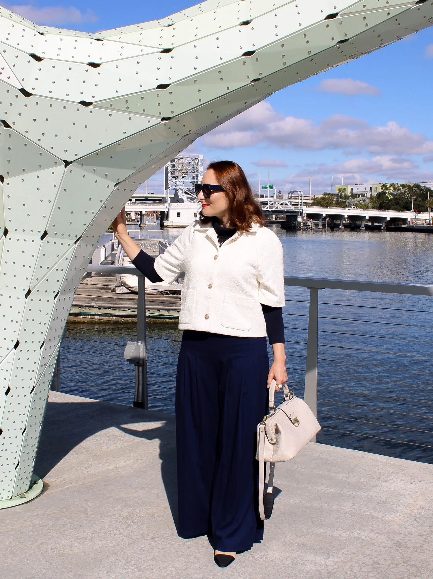 These wide-leg pleated pants are current favorites! — Blooming ...