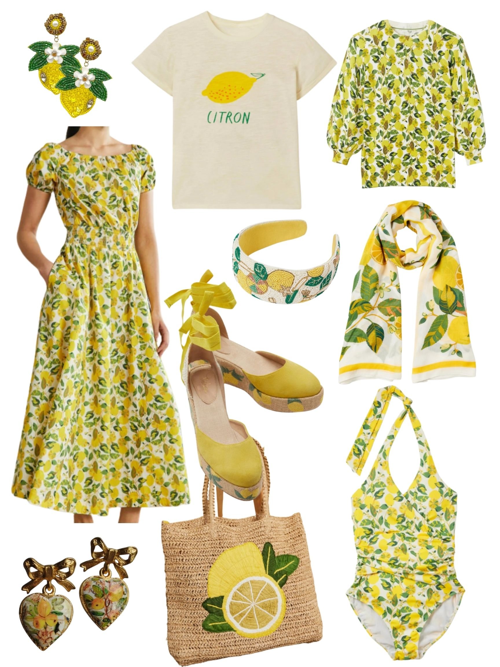 Lemon print everything, and how to wear them — Blooming Magnolias Blog