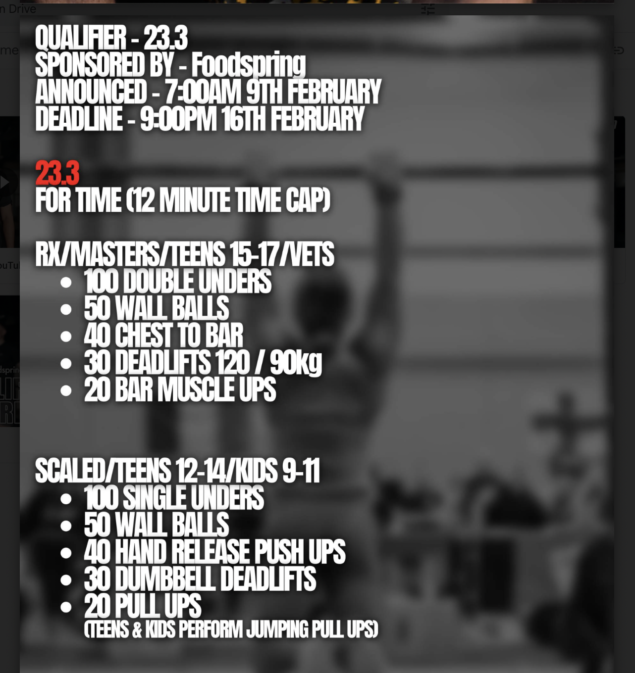 Main Events — The Castle Games