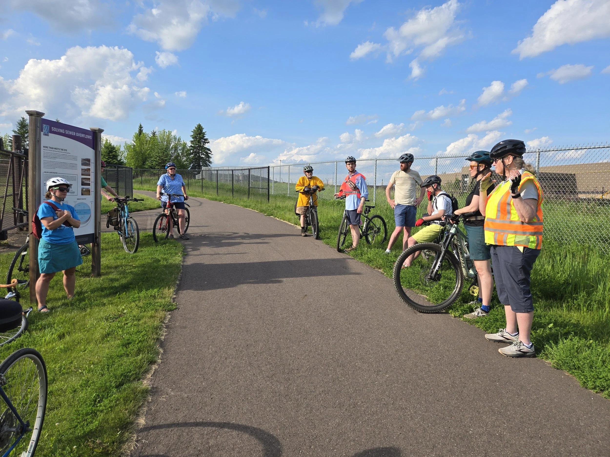 Biking the Cross City Trail Area of Concern Tour (photos) - St. Louis ...