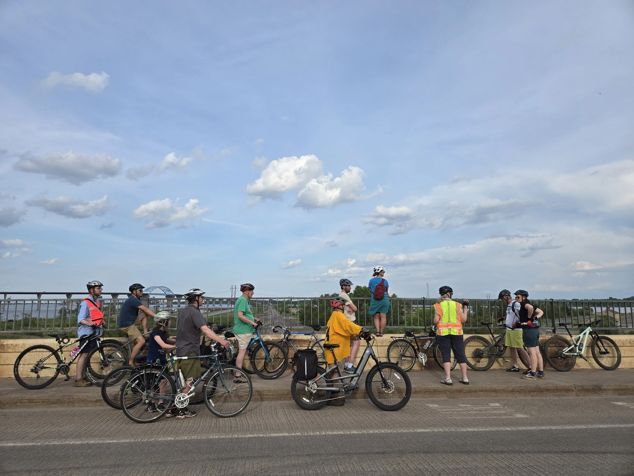 Biking the Cross City Trail Area of Concern Tour (photos) - St. Louis ...