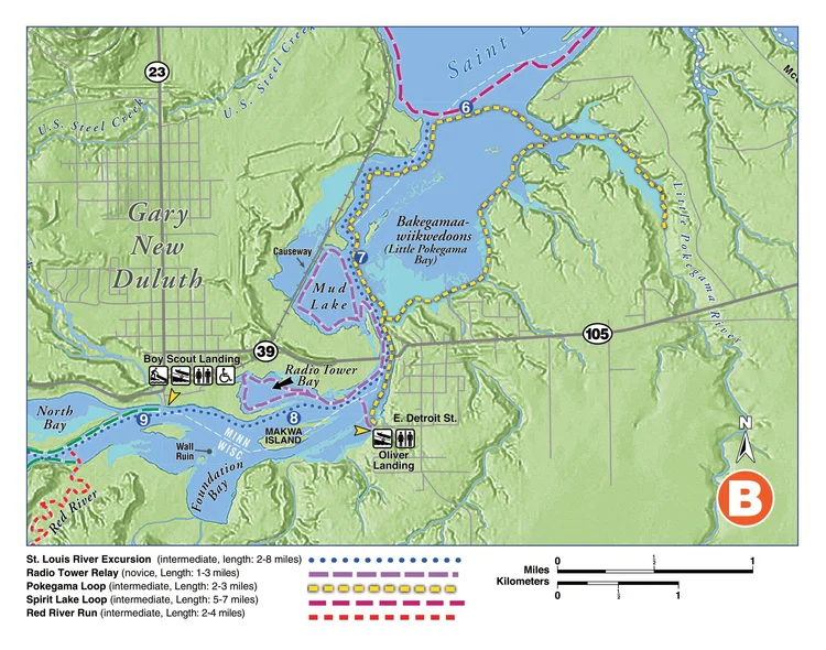 SLRE National Water Trail Map (PDF) - St. Louis River Alliance