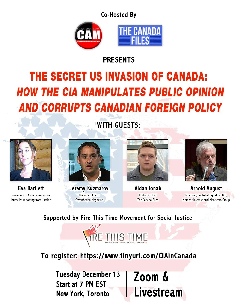 The Canada Files and CovertAction Magazine announce event on CIA ...