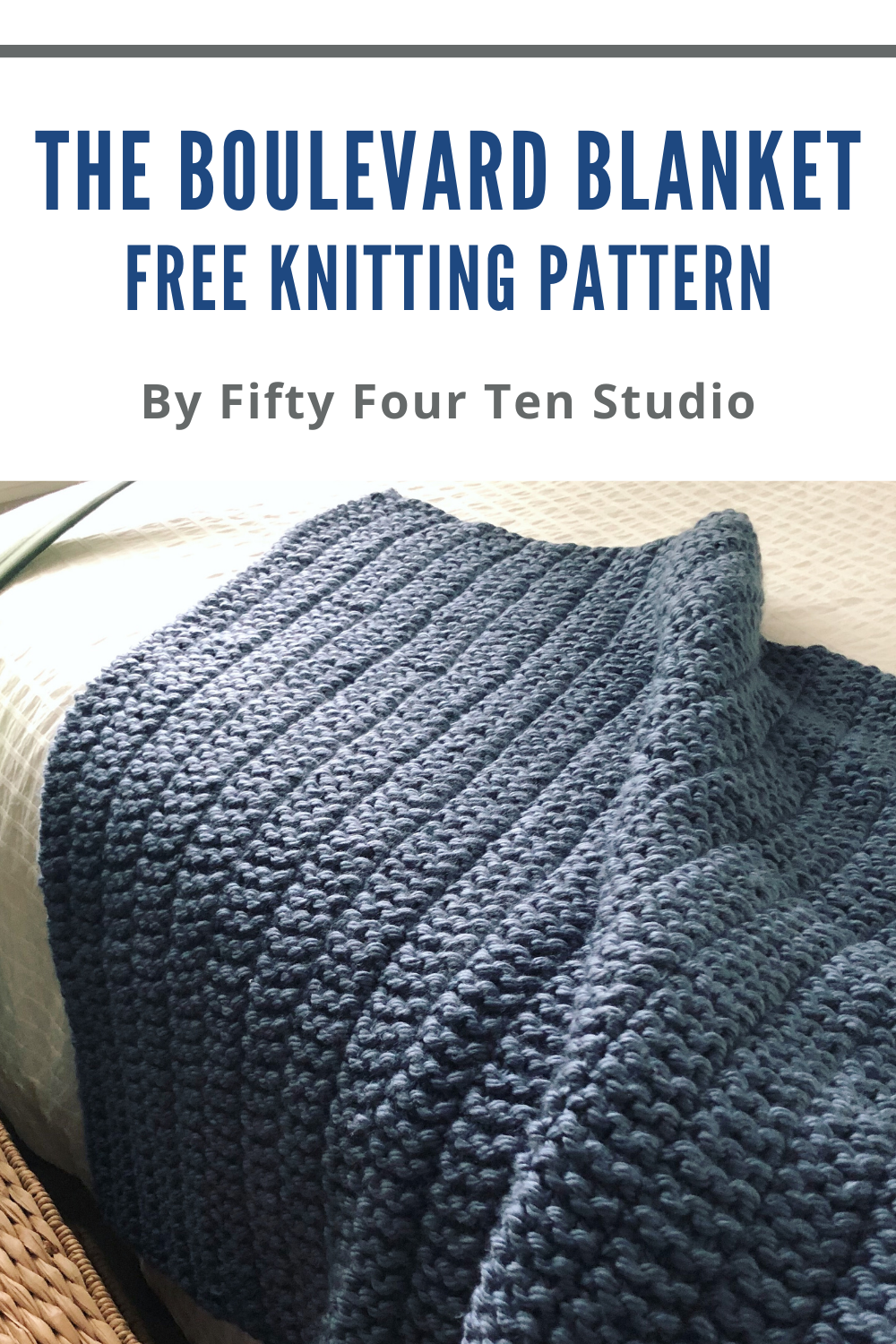 Free Blanket Knitting Pattern for Super Bulky Yarn - The Boulevard ...