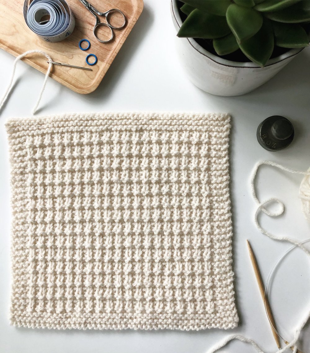 Traveling Knit Afghan Square 16 — Fifty Four Ten Studio