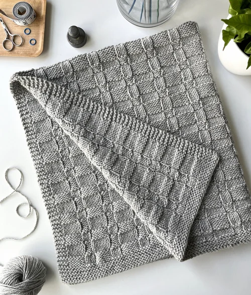 All the Memories: Reversible Blanket Knitting Pattern for Worsted #4 ...