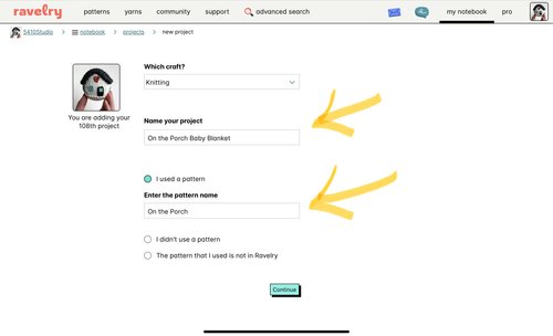 RAVELRY TUTORIAL: How to Add Your Knitting (or Crochet) Project to Your ...