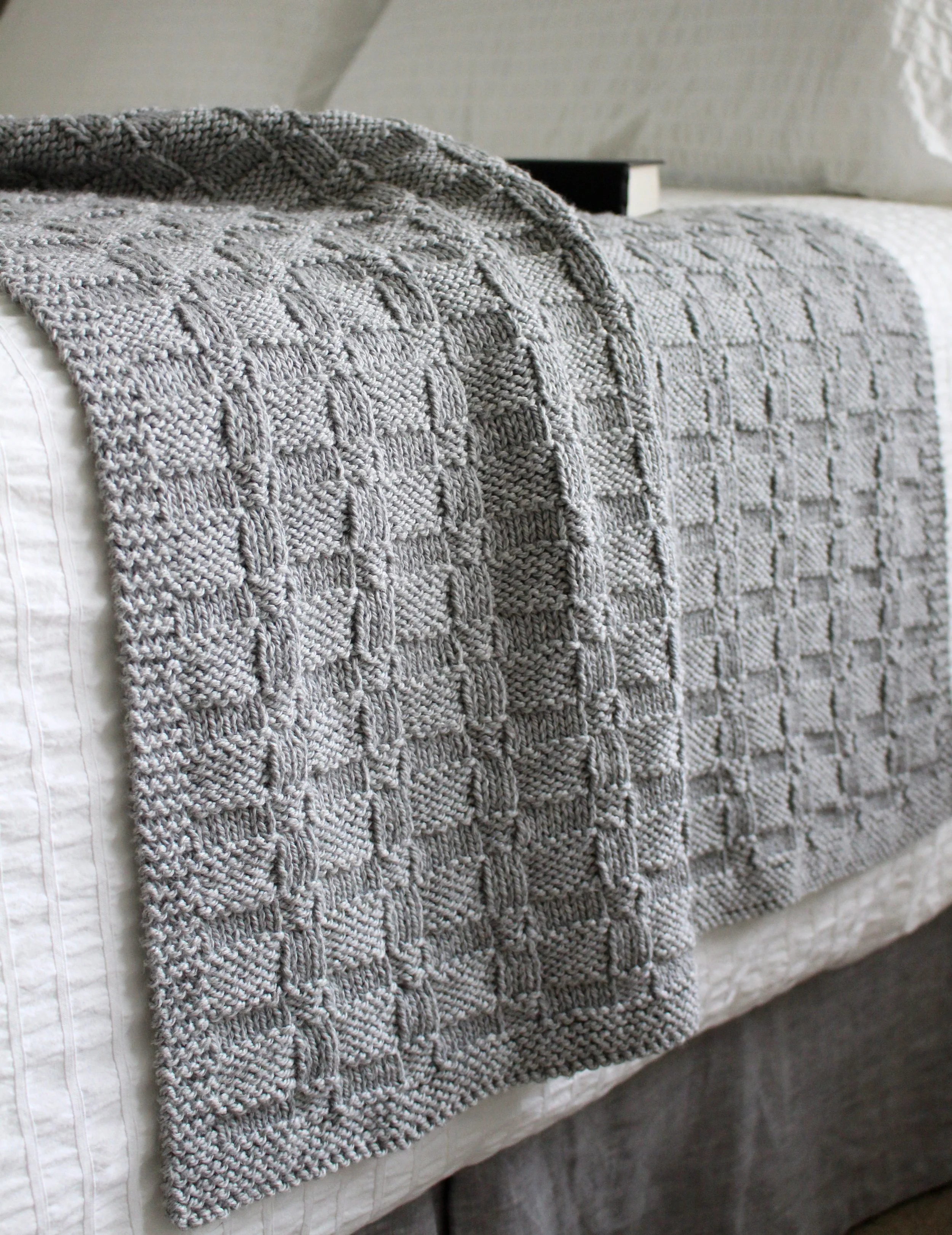All the Memories: Reversible Blanket Knitting Pattern for Worsted #4 ...