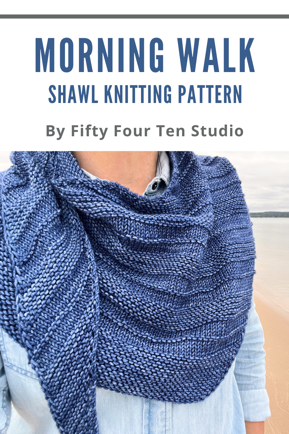 Morning Walk: Easy to Knit Triangular Shawl Knitting Pattern for ...