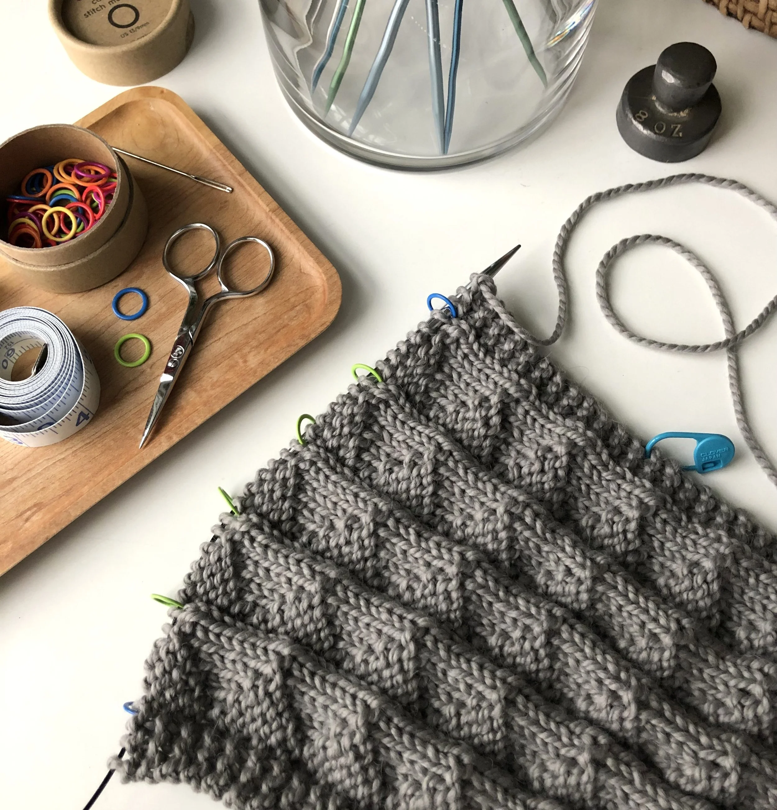 Looking Forward Scarf: A Modern, Reversible Winter Scarf or Wrap ...