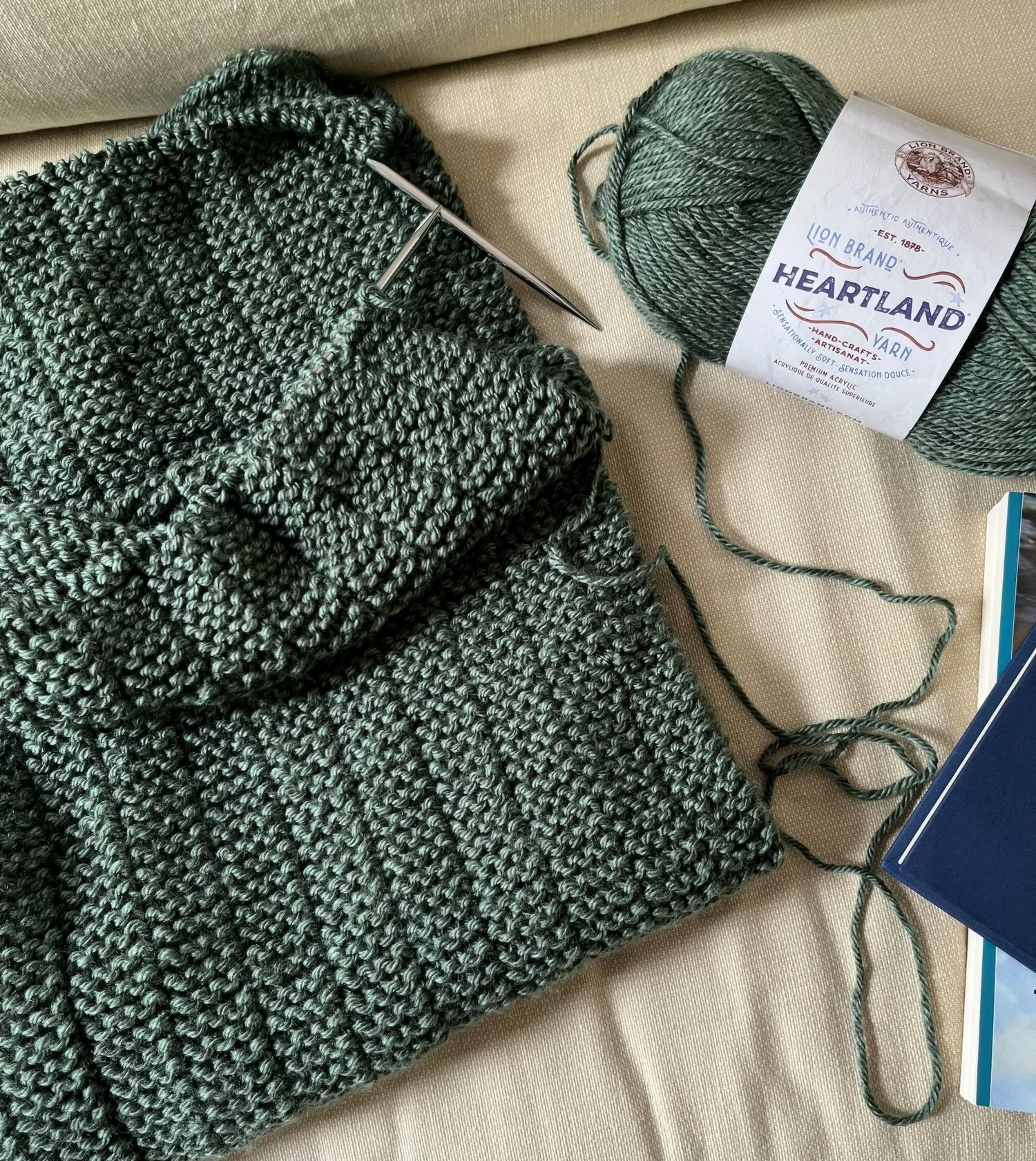 Meadow Lane Blanket - Free Knitting Pattern for Worsted #4 Weight Yarn ...