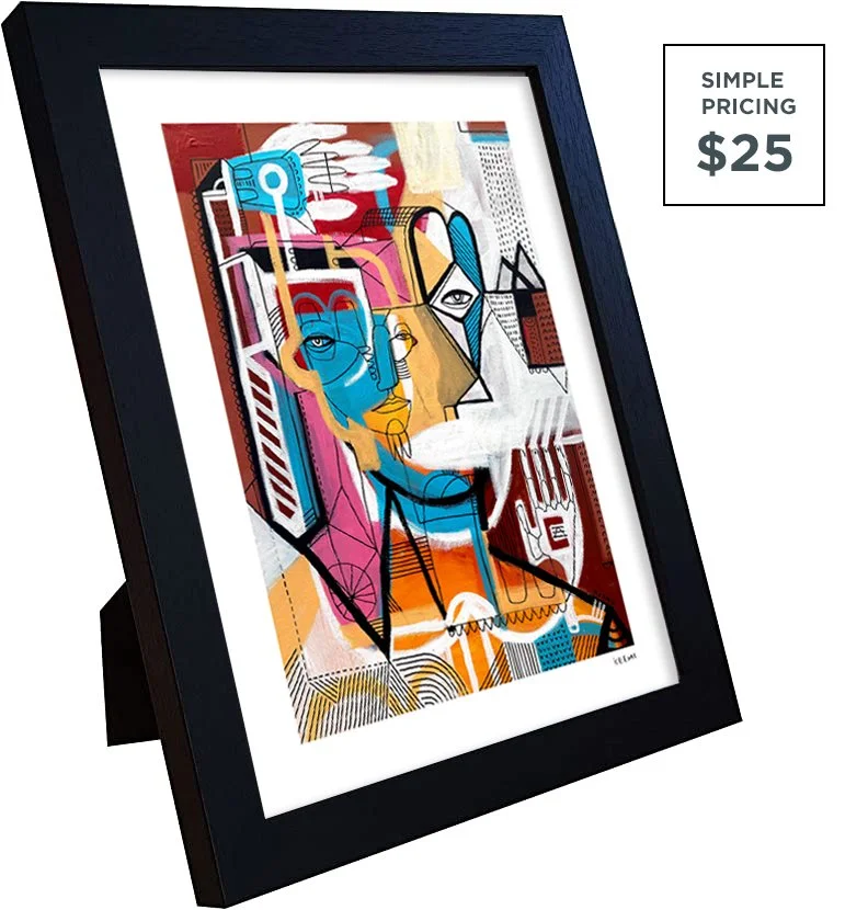 Add A Frame — Art by Keemo