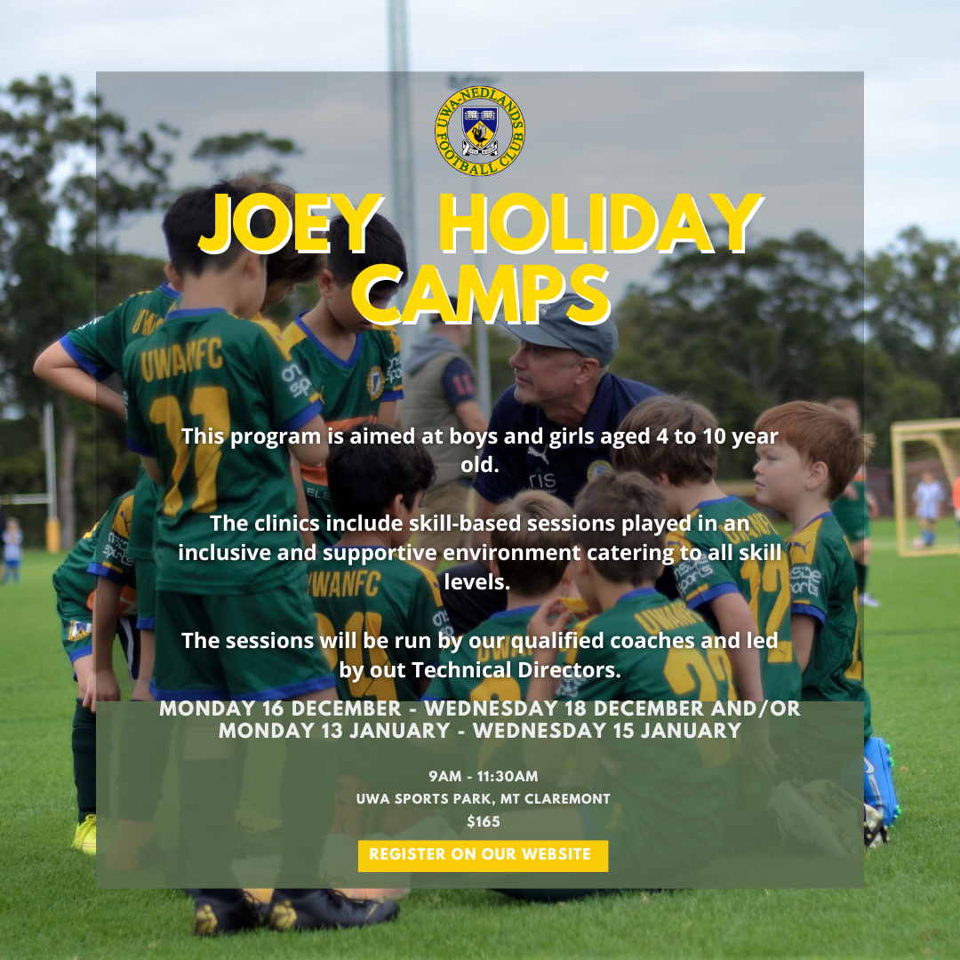 School Holiday Programs — UWA-Nedlands Football Club