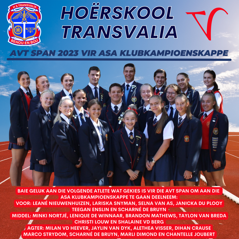 Atletiek — Hoërskool Transvalia