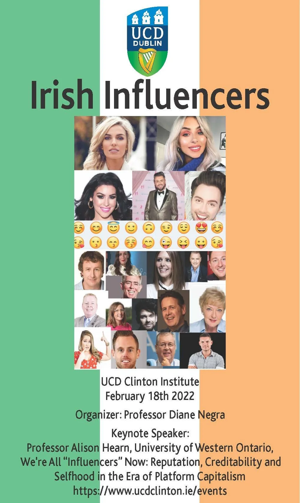 Irish Influencers Event | UCD Clinton Institute