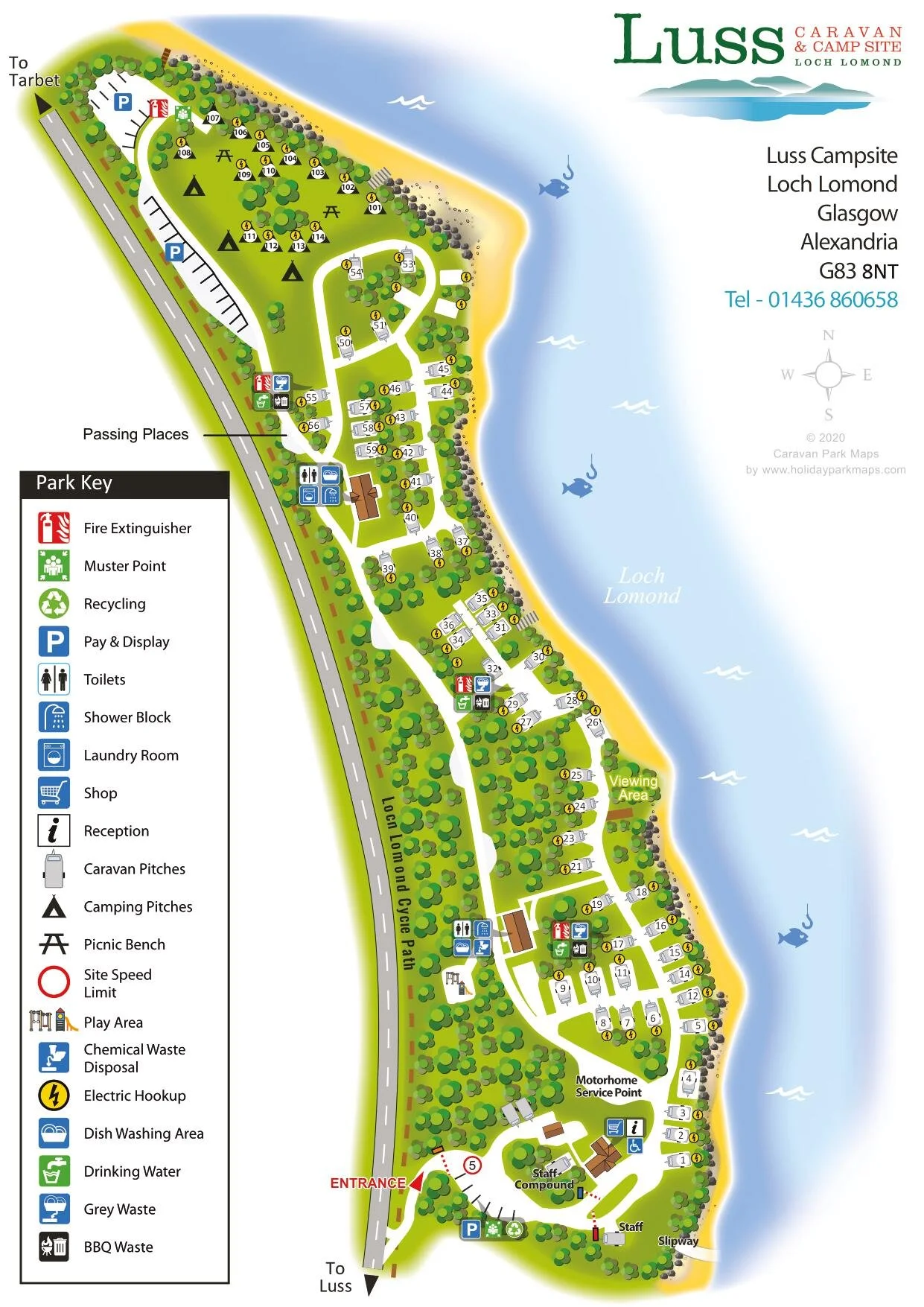 Touring — Luss Caravan & Camp Site