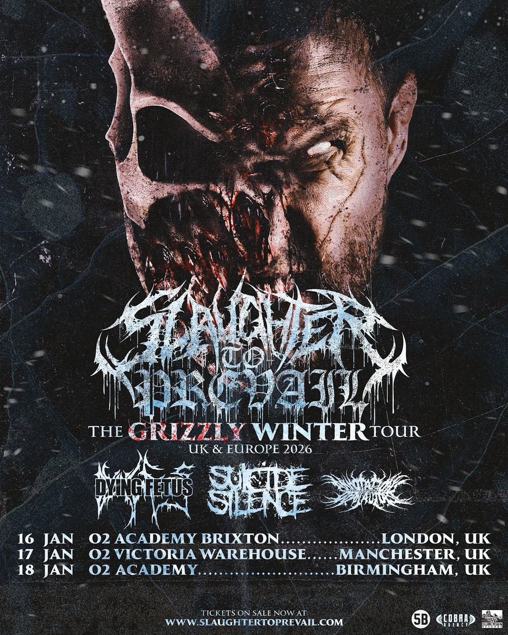 Slaughter to Prevail announce the "Grizzly Winter Tour" with Dying ...