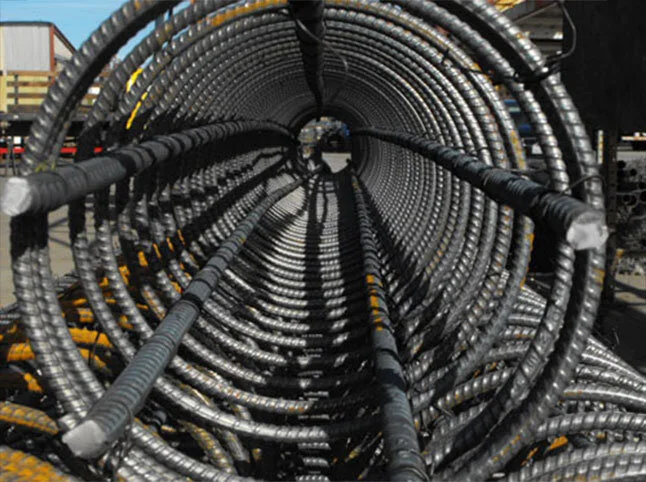 Rebar Cages for Sale | Transpacific Steel, LLC