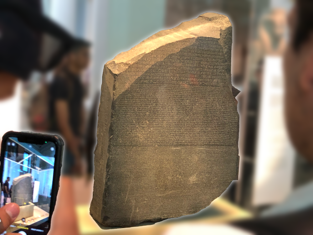 Egyptian hieroglyphs and the Rosetta Stone — Suzanne Arnold