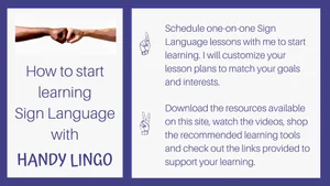Handy Lingo - Sign Language Workshops and Coaching