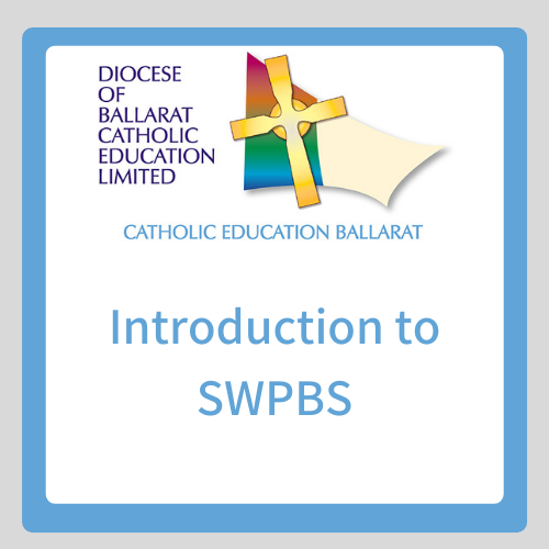 School Wide Positive Behaviour Support — HIVE Catholic Ed. Ballarat