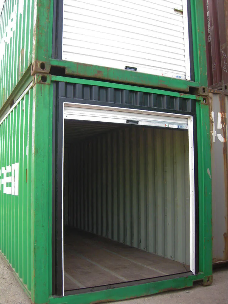 Adding a Door to Your 20 ft, 40 ft Shipping Container — Super Cubes